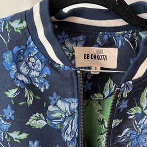 BB Dakota | Jackets & Coats | Bb Dakota Floral Bomber Jacket | Poshmark
